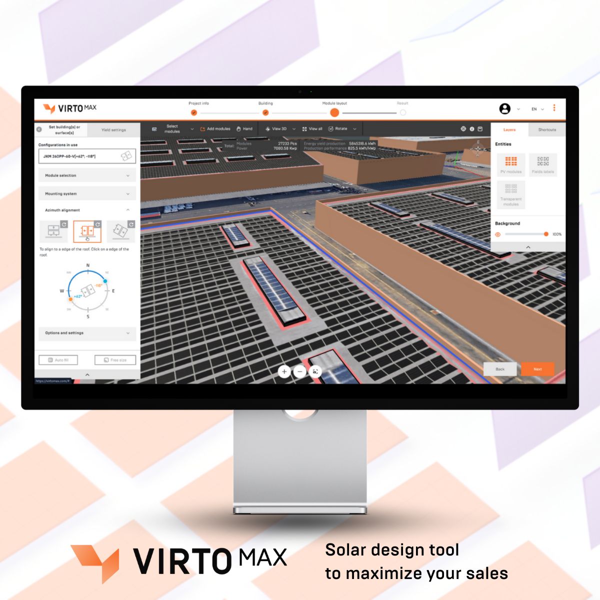 Virto.MAX | Solar Design Tool by Virto Solar